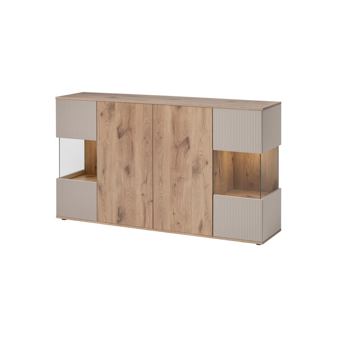 Catalina Display Sideboard Cabinet 160cm – Arthauss Furniture