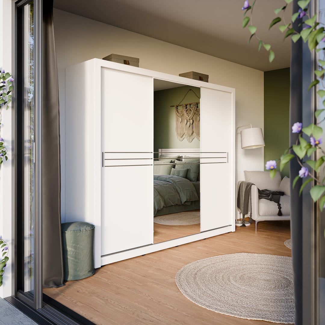 Havana 11 3 Sliding Door Wardrobe 250cm