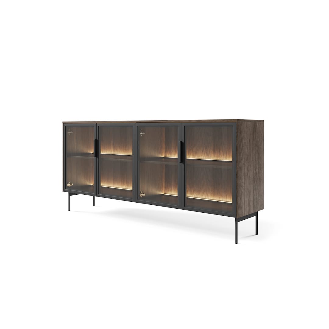 Lumi Display Sideboard Cabinet 181cm – Arthauss Furniture