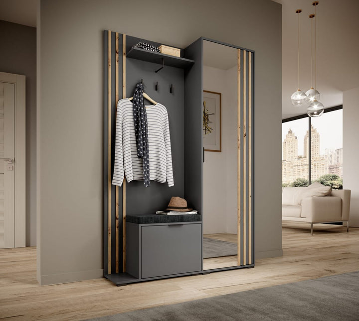 Nelly Hallway Set 131cm Arthauss Furniture