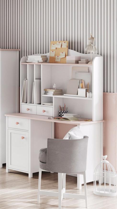 Luna LN 04 Desk Hutch 107cm